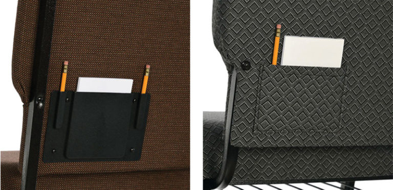 Church Chair Card Pockets | ChurchPlaza